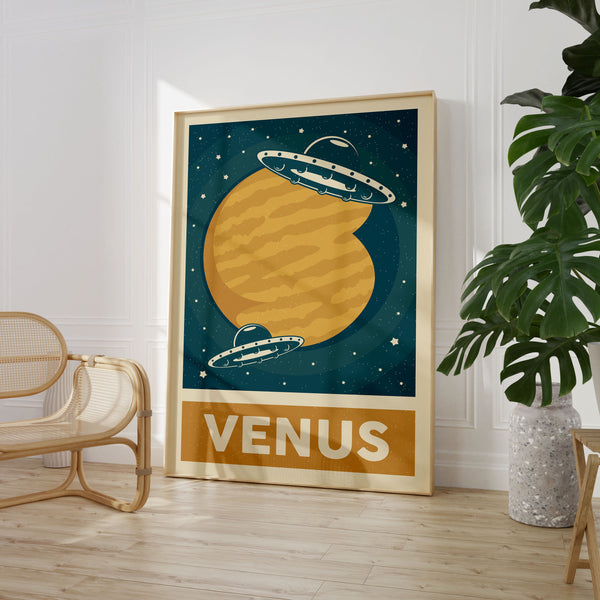Venus Solar System Planet Poster – House of Binky